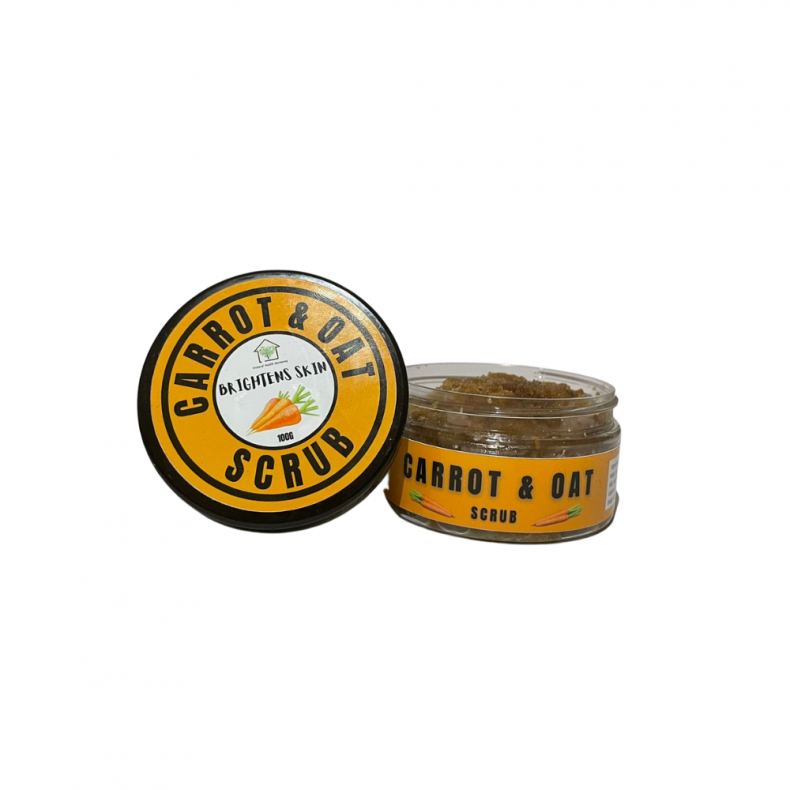 Carrot and Oat Face/Body Scrub - Natural Health Harmony